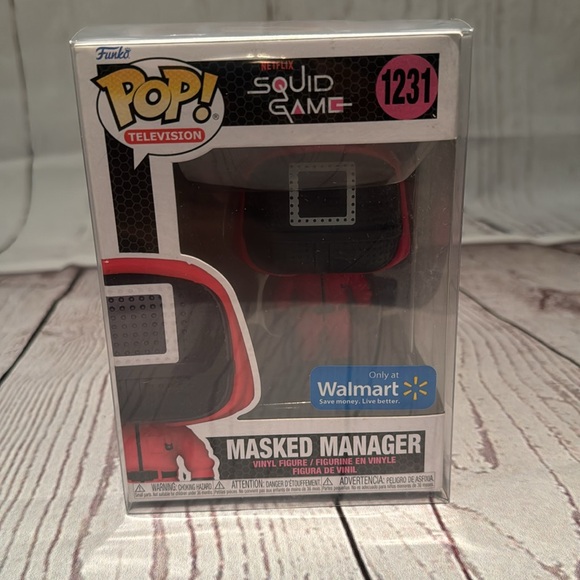 Funko | Toys | Nib Funko Pop Squid Game Season Circle Masked Manager ...